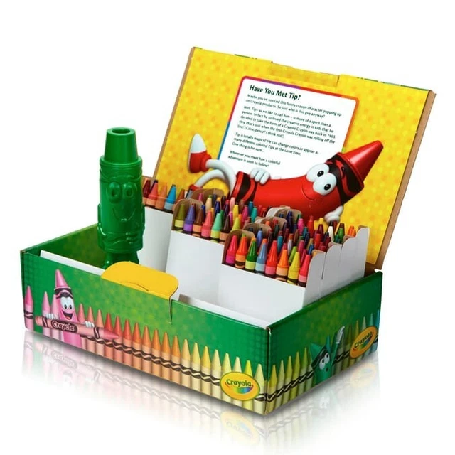 CRAYOLA ULTIMATE CRAYON Collection Coloring Set 120 Count Kids Gift Set ...