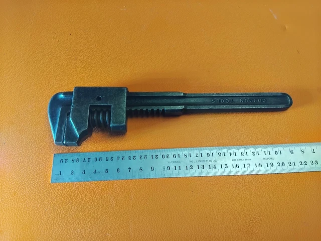 VINTAGE 9& GORDON Tools Adjustable Spanner F34N13241 $25.09 - PicClick AU