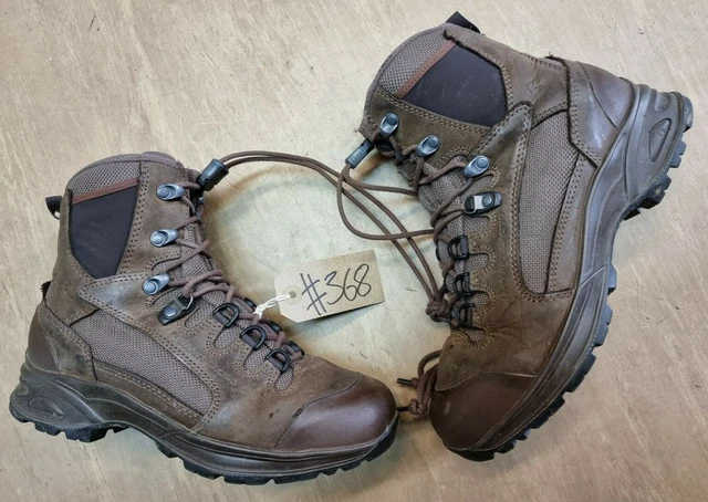 HAIX SCOUT BUNDESWEHR braunes Leder GoreTex Vibram Sohle Stiefel Größe ...