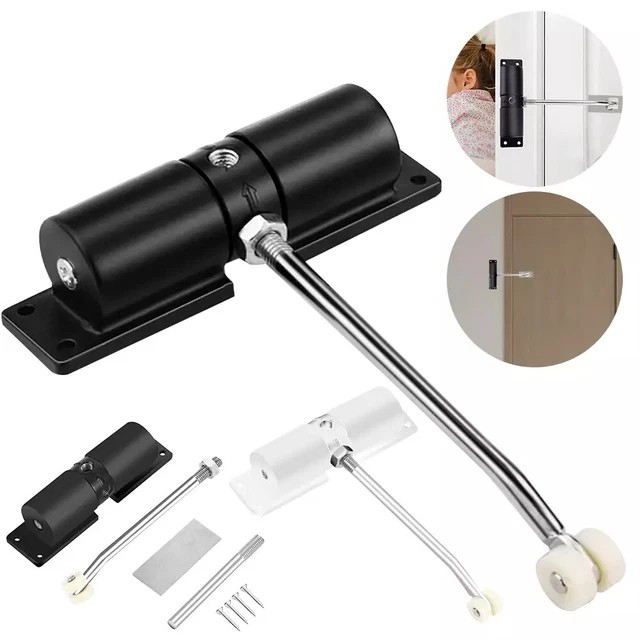 SURFACE MOUNTED DOOR Gate Closer Spring Loaded Adjustable Automatic ...