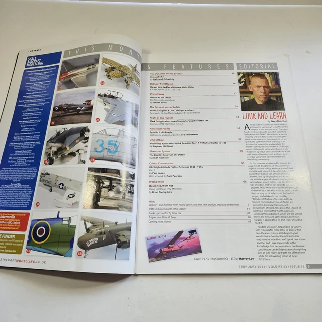 SCALE AIRCRAFT MODELLING Vol.42 No.12 February 2021 Caproni CA-I33T F ...