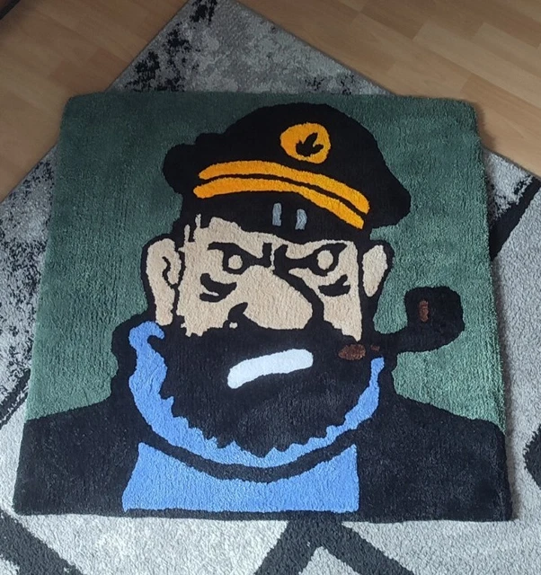TIM UND STRUPPI Tintin Teppiche Captain Haddock Und Struppi Tufting ...