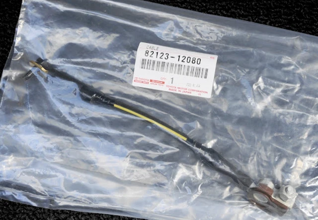 # TOYOTA COROLLA CP AE86 Genuine Battery Ground Cable OEM JDM 82123 ...