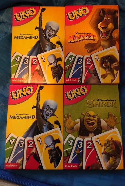 MCDONALD'S HAPPY MEAL 2024 DreamWorks Mini Madagascar Shrek Megamind ...