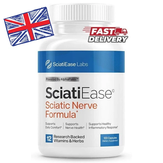 SCIATIEASE SCIATIC NERVE Formula Endurance Muscles Flexibility Boost ...