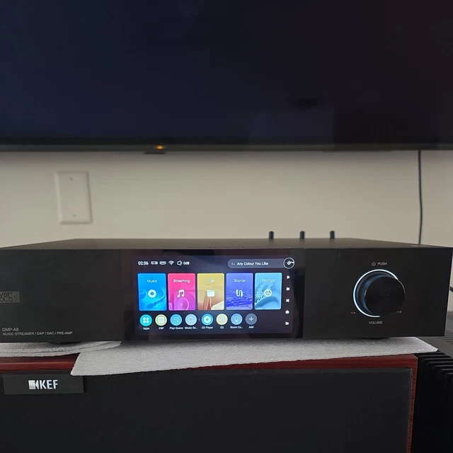 EVERSOLO DMP-A8 NETWORK Streamer with DAC, DAP, and Fully Balanced ...
