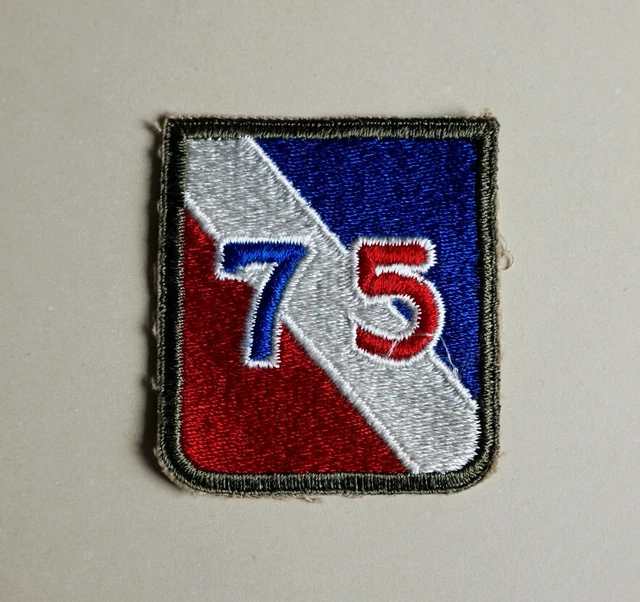 PATCH ÉCUSSON 75TH INFANTRY DIVISION Original WW2 US ARMY - WWII ...