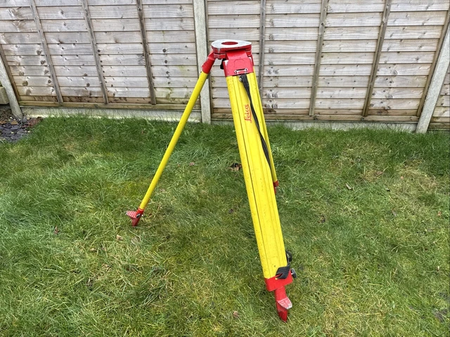 LEICA GST20-9 WOODEN Tripod For Total Stations / Laser Scanner £0.99 ...