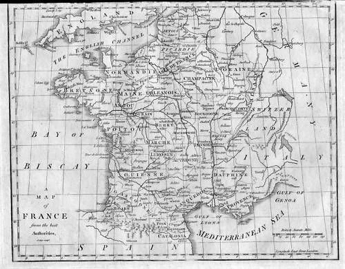1790 - FRANCE Carte Map Gravure sur Cuivre EUR 17,72 - PicClick FR