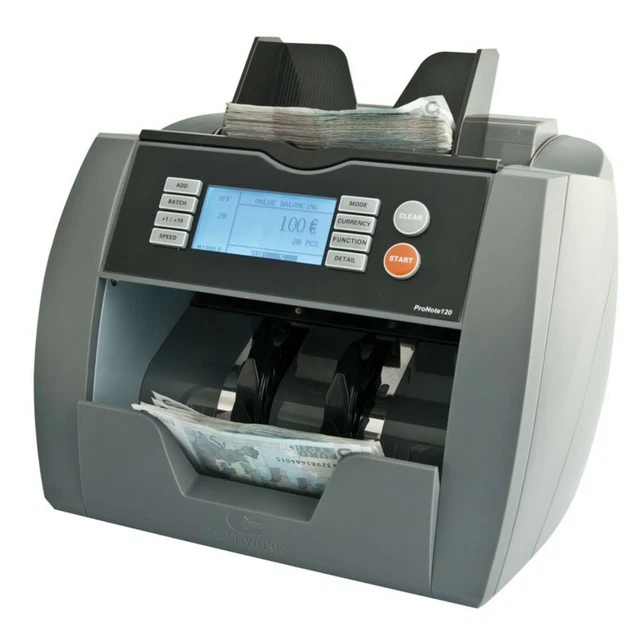 PRONOTE 120 NOTE Counting Machine £361.67 - PicClick UK