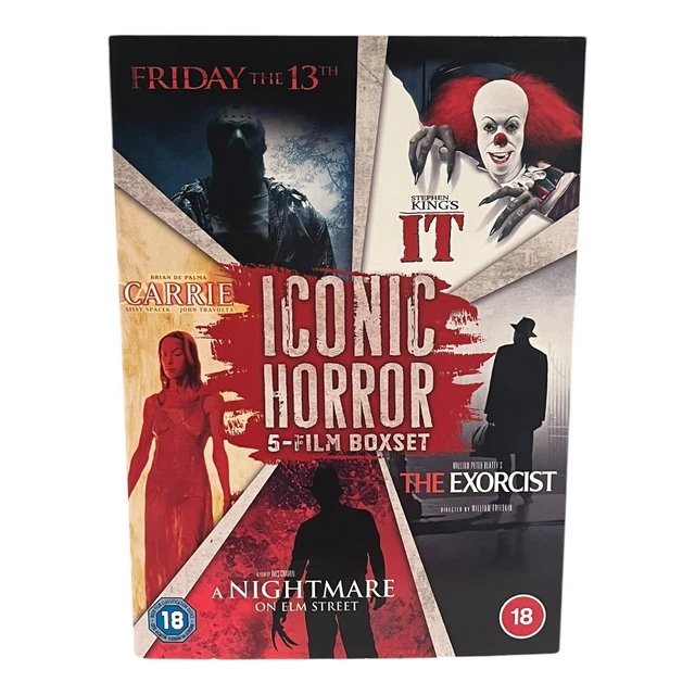 ICONIC HORROR 5-FILM Collection Boxset (1973-1990 DVD) Region 2 PAL £14 ...
