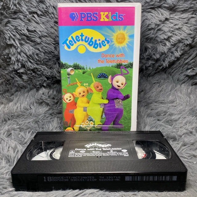 TELETUBBIES - DANCE With The Teletubbies VHS Tape 1999 PBS Kids Cartoon ...
