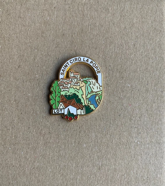 PBVF - PIN'S des Plus Beaux Villages de France " SAINT CIRQ LA POPIE ...