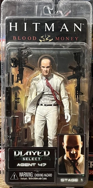 NECA HITMAN AGENT 47 Blood Money Action Figure (IN WHITE) £152.27 ...