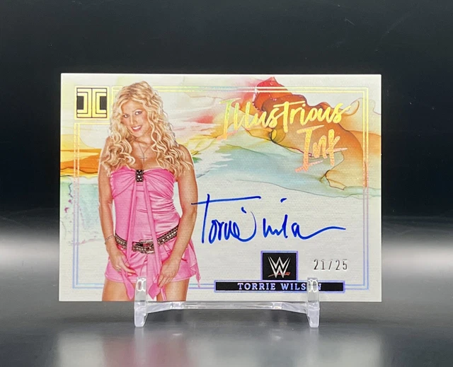 2023 PANINI IMPECCABLE WWE TORRIE WILSON Illustrious Ink AUTO HOLO ...