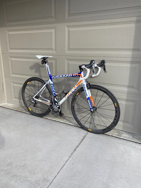 GIANT TCR ADVANCED SL Team Rabobank Road Bike Mavic Ultimate £3,943.43 ...