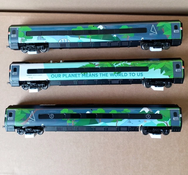 HORNBY AVANTI WEST Coast Class 390 Pendolino Climate Change OO Gauge 3 ...