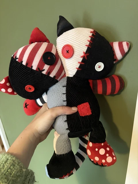 RARE EMILY THE Strange 2 Headed Cat Soft Plush Toy Ex Cond! £125.48 ...