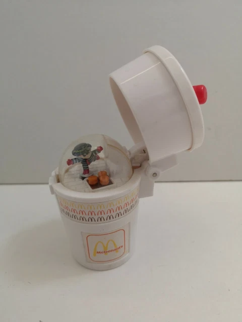 MCDONALDS 1996 FLIP Up Spinners Soft Drink Milkshake Hamburglar Happy ...
