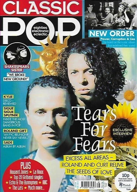 CLASSIC POP MAGAZINE - Nov/Dec 2020: Tears For Fears / Shakespears ...