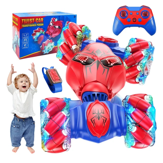 4WD OFF-ROAD RC Drift Car 360° Gesture Sensing Remote Control Spider ...