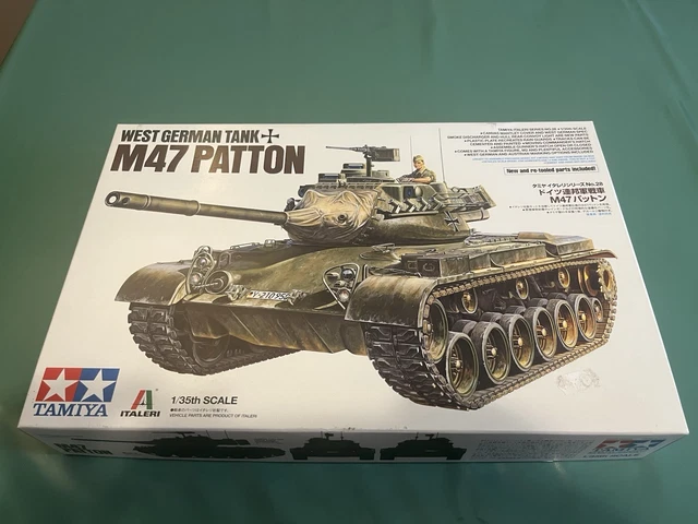 TAMIYA M47 PATTON west German tank BNIB £14.23 - PicClick UK