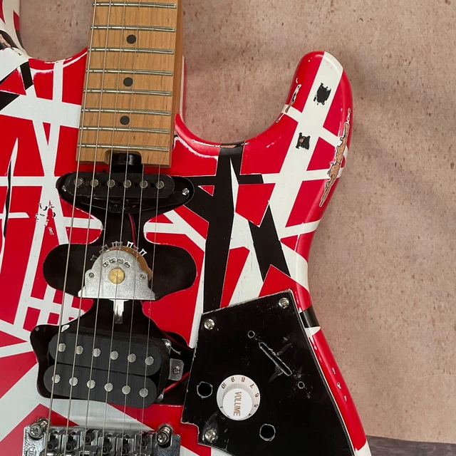 RELIC RED ELECTRIC Guitar Custom Body Chrome Hardware SH Fast Free Ship ...