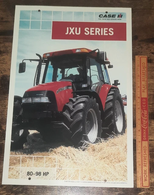 CASE IH INTERNATIONAL Harvester JXU Series Tractor Advertising Poster ...
