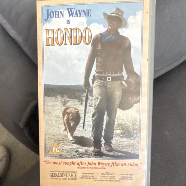 VCI HONDO VHS PAL PG (1953) Video Collection Western John Farrow John ...
