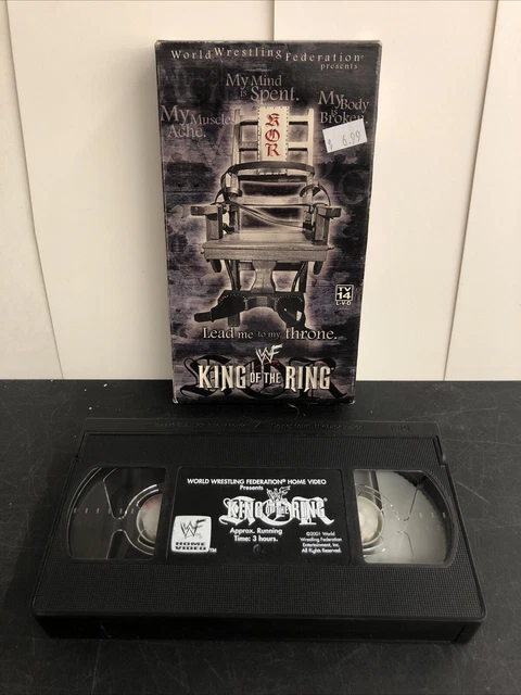 WWF - KING of the Ring 2001 (VHS, 2001) £6.62 - PicClick UK