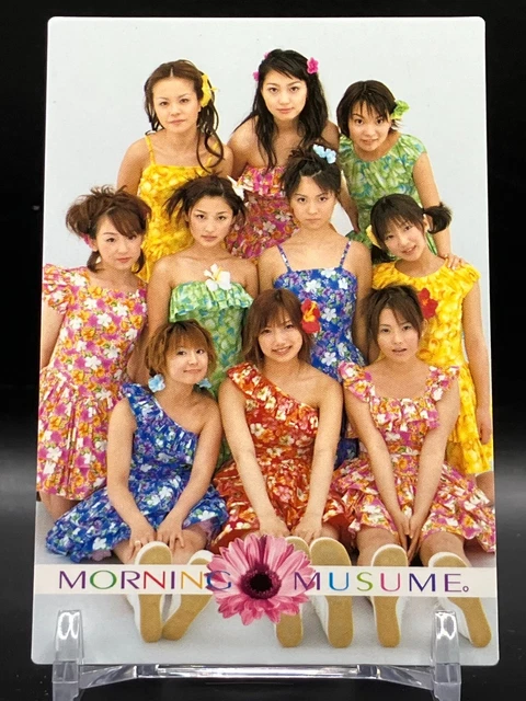 ABE KAORI MORNING Musume Card TCG Japanese idol Japan 2000 UP-FRONT ...