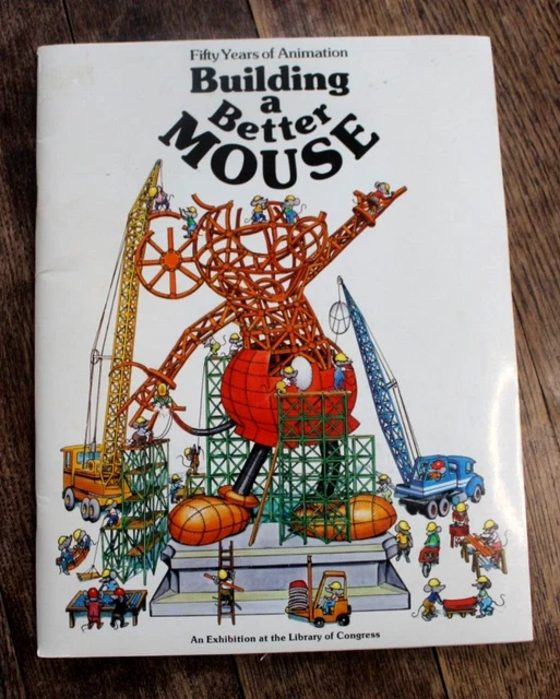 DISNEY BUILDING A BETTER MOUSE 50-Year Animation Library of Congress ...