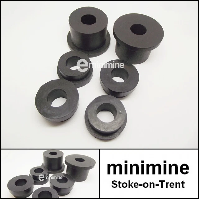 CLASSIC MINI REAR Subframe Standard RUBBER Bush Kit Late 1976 Onwards £ ...
