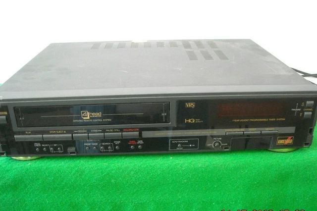 VIDEOREGISTRATORE VHS AMSTRAD 4 Testine Vcr 8743 Anni '90 EUR 299,00 ...