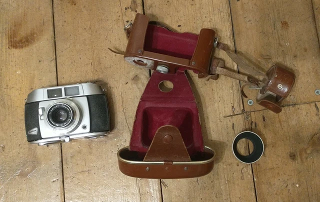 VINTAGE BALDA CAMERA, Prontor Svs Lens, Baldanar 1:2.8/45, Brown ...