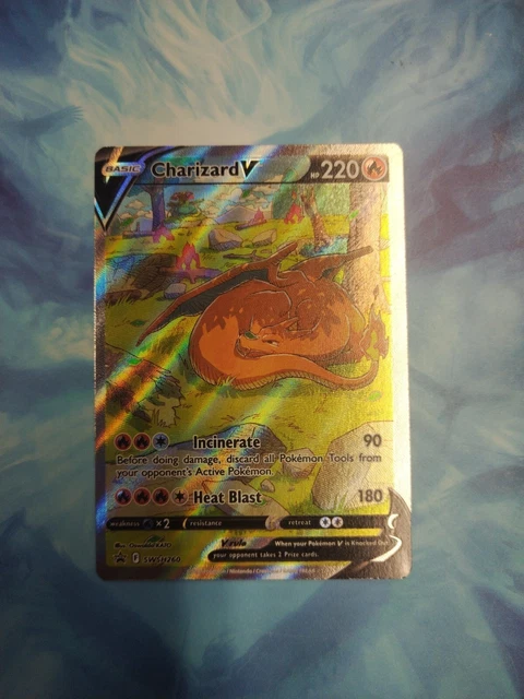 CHARIZARD V VMAX VSTAR | SWSH260 261 262 | Promo étoile noire | Lot ...