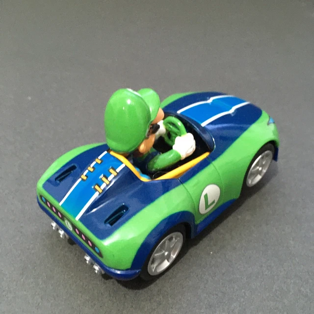 SUPER MARIO KART Carrera Go!!! Luigi Wild Wing Slot Auto scala 1:43 ...