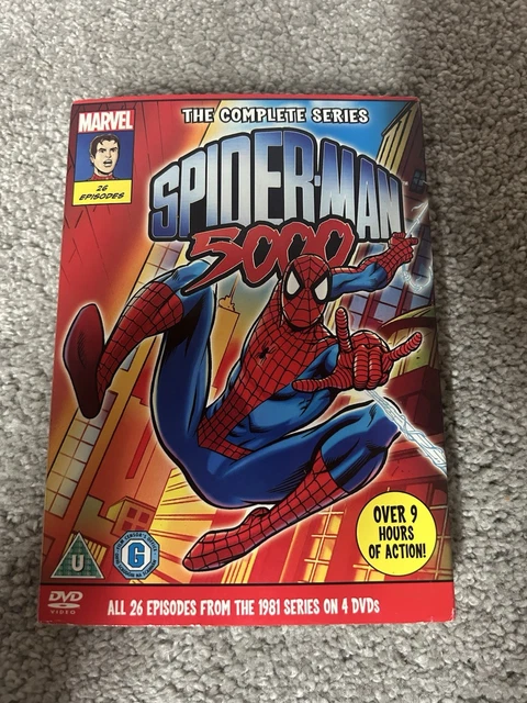 SPIDER-MAN 5000 1981 Animated Complete Series DVD Box Set. REGION 2. £ ...
