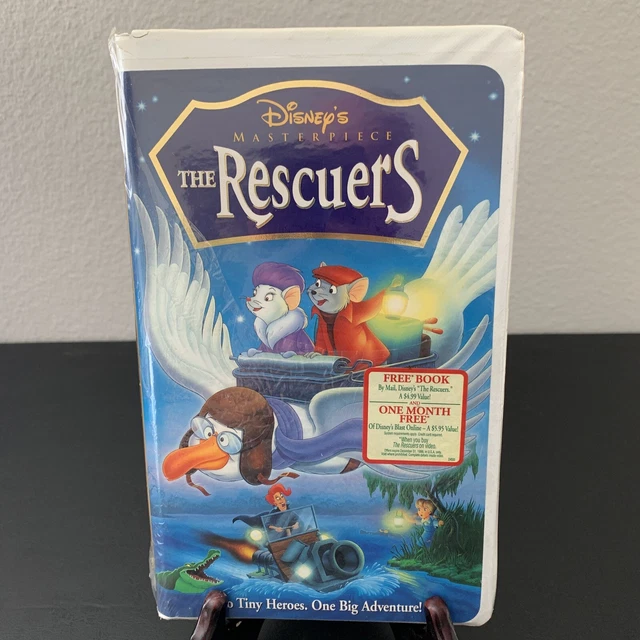 DISNEY’S MASTERPIECE COLLECTION The Rescuers VHS Factory Sealed R1S1B3 ...