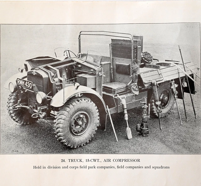 RARE WWII 1939 War Office Pamphlet Photographs Of Modern Equipments Bef ...
