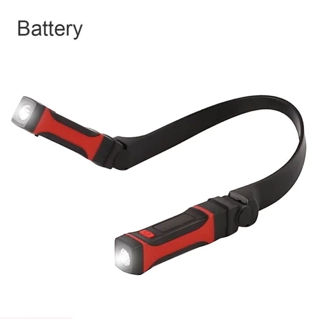 FLEXIBLE HUG LIGHT LED Neck Hanging Reading Light Portable Hands-Free ...
