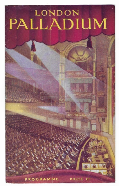 LONDON PALLADIUM 1950 George Bert Bernard Alan Clive 4 ouragans Danny Thomas EUR 12,33 - PicClick FR
