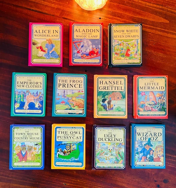 VERY RARE MINI Classic Children's Book Set of 11 | Timeless Miniature ...