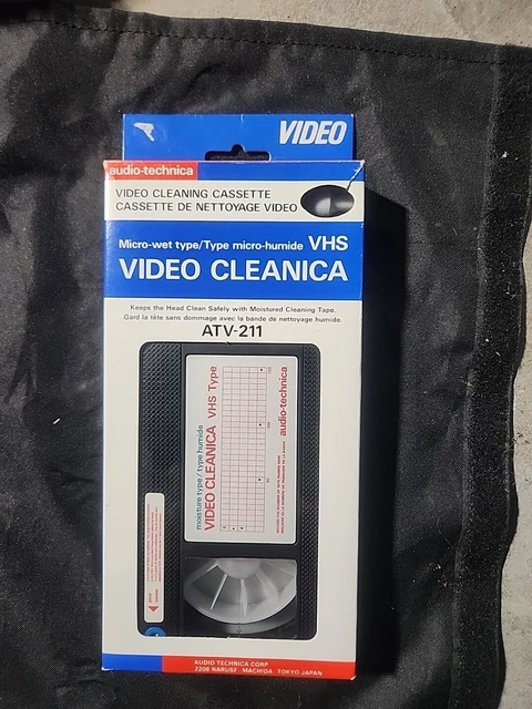 AUDIO TECNICA VHS Cleaner Brand New ATV-211 $25.00 - PicClick CA