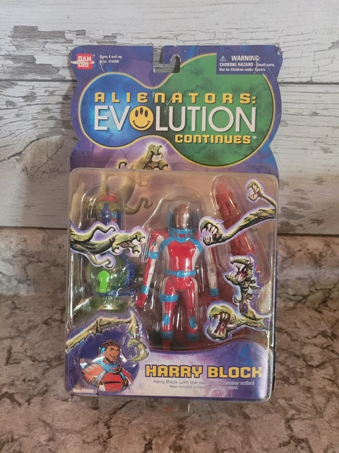 ALIENATORS: EVOLUTION CONTINUES Harry Block with Squirt Gun - Damaged ...