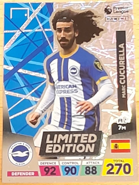 RARE PANINI 2023 Brighton Marc Cucurella Limited Edition Adrenalyn XL ...