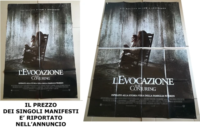 THE CONJURING, L'EVOCAZIONE - Manifesti Cinema ORIGINALI - vari formati ...