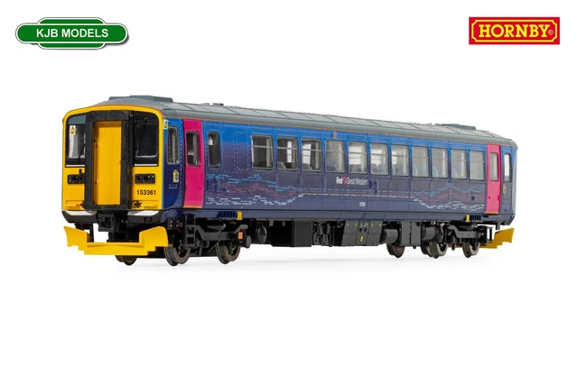 OO GAUGE HORNBY R30357 Class 153 153361 FGW Single Car DMU First Great ...