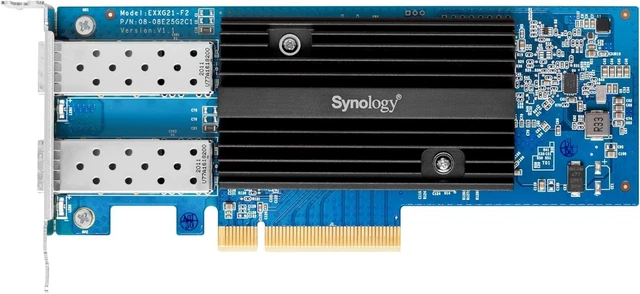 SYNOLOGY 10GB 10GBE dual Ethernet Adapter with 2 x SFP+ Ports - model ...