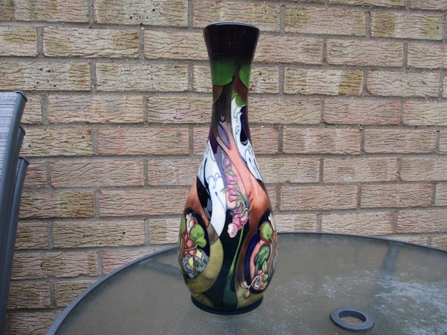 MOORCROFT Earth Mother Prestige Design Vase 16" . Des. Emma Bossons ...